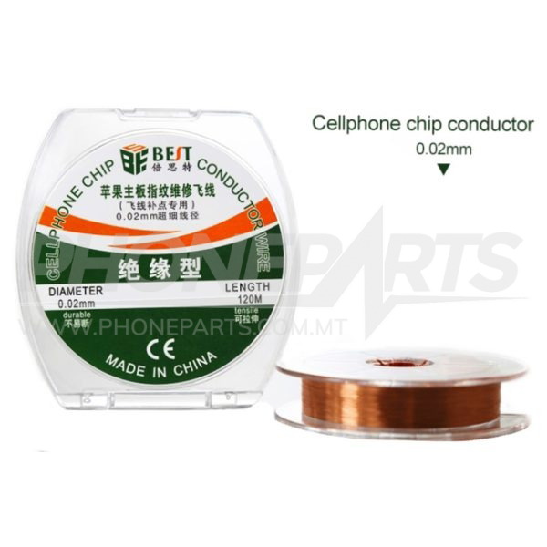 SUPER FINE JUMP WIRE INSULATED 0.02MM X 120 MT BEST - Phoneparts