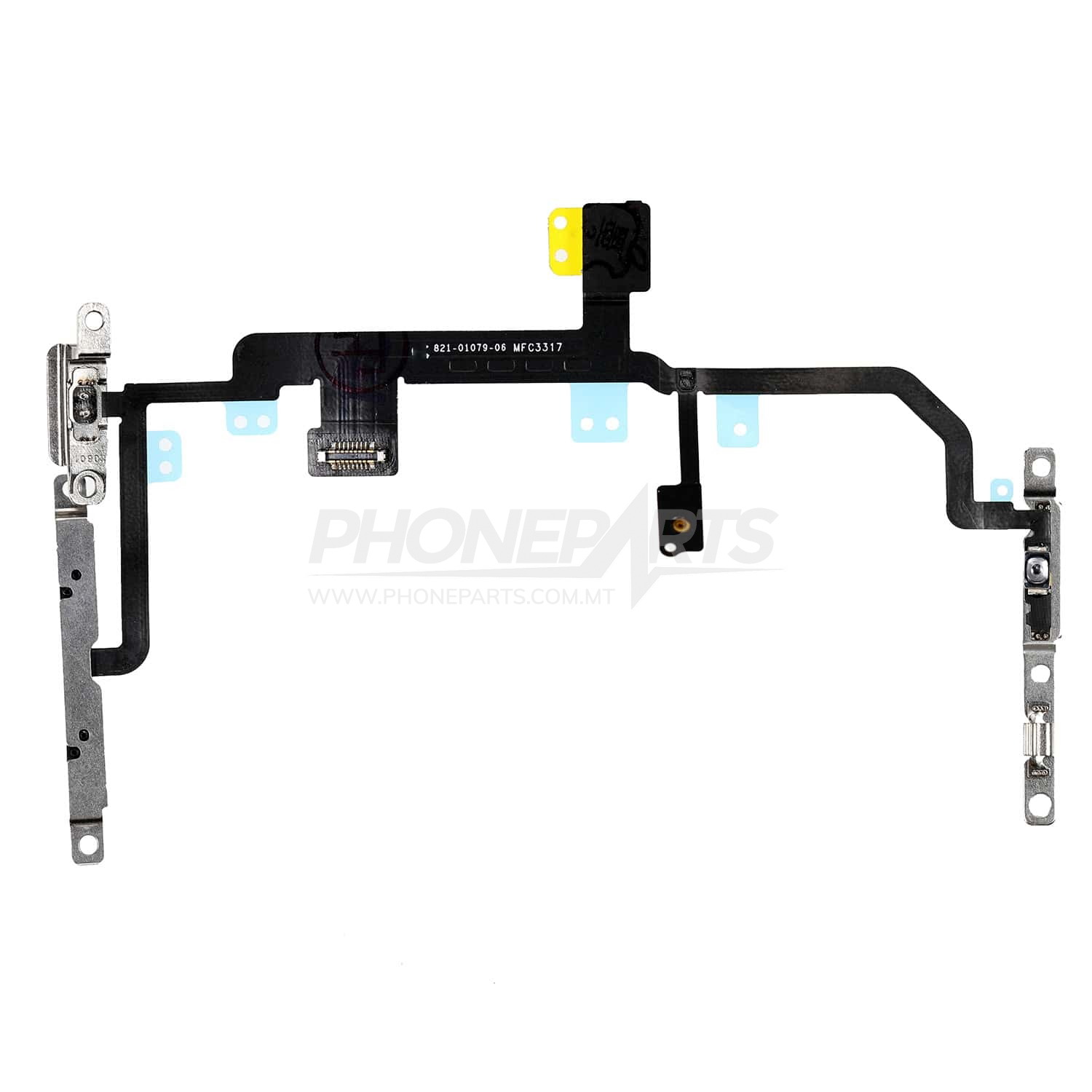 POWER /VOLUME FLAT CABLE IPHONE 8 PLUS (WITH METAL BRACKET) OEM ...