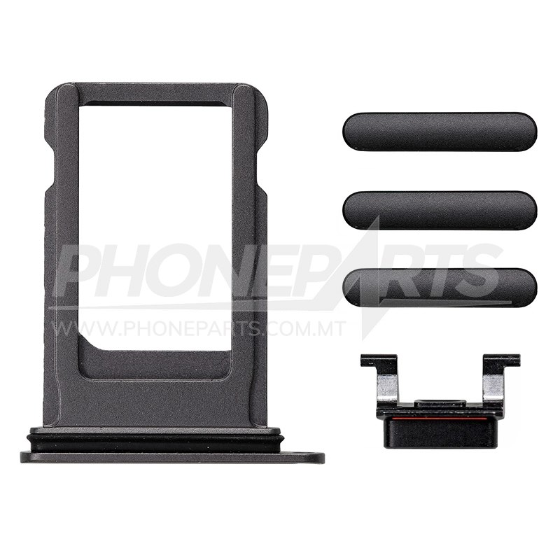 Side buttons set with sim tray iPhone 8 - Phoneparts