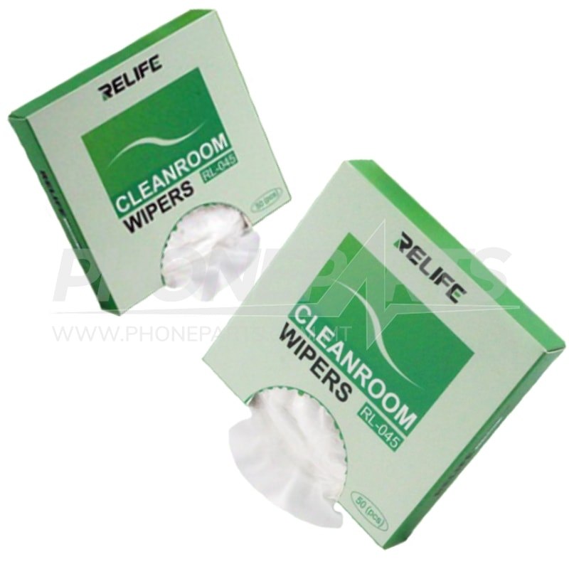 Anti-Static Polyester Cellulose Cleanroom Wipers Relife 50 PCS - Phoneparts