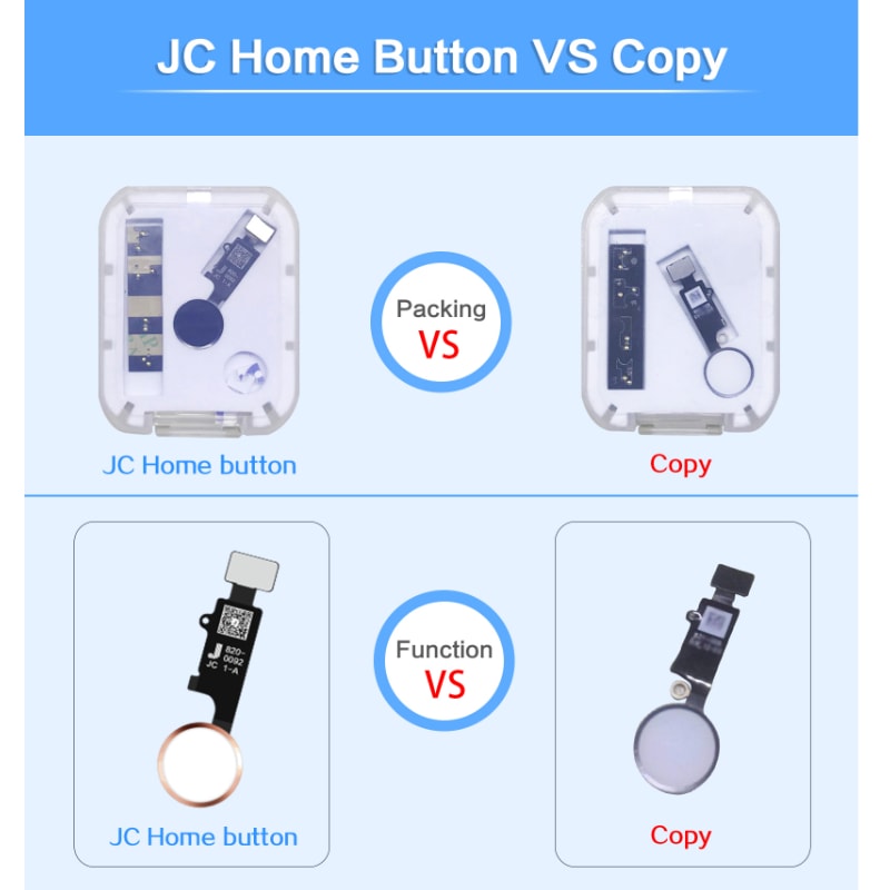 JC Home Key Button VS Copy - Phoneparts