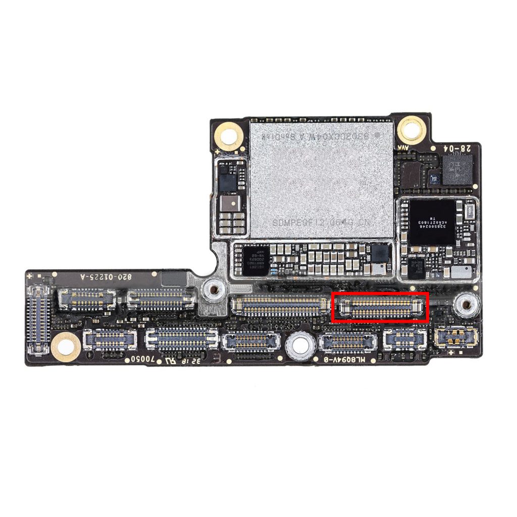 LCD CONNECTOR PORT ONBOARD FOR IPHONE XS MAX - Phoneparts