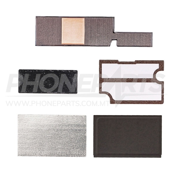 Mainboard shielding cover insulator sticker (5 pcs) iPhone 7 - Phoneparts