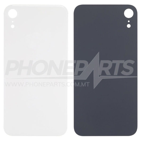 BACKGLASS WITH LARGE Camera HOLE FOR IPHONE XR - Phoneparts