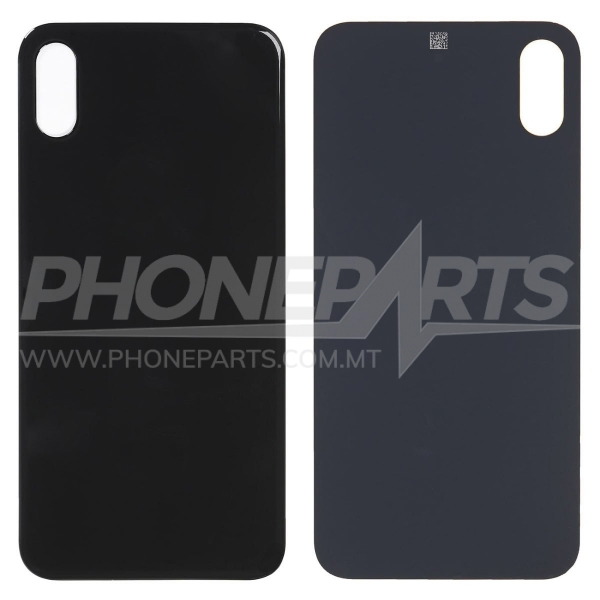 BACKGLASS WITH LARGE Camera HOLE FOR IPHONE XS MAX - Phoneparts