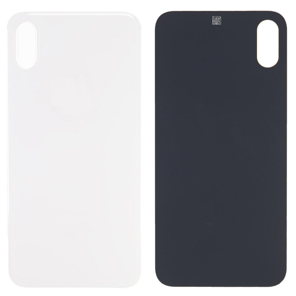 BACKGLASS WITH LARGE Camera HOLE FOR IPHONE XS MAX - Phoneparts