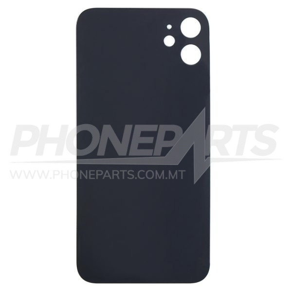 BACKGLASS WITH LARGE Camera HOLE FOR IPHONE 11 - Phoneparts