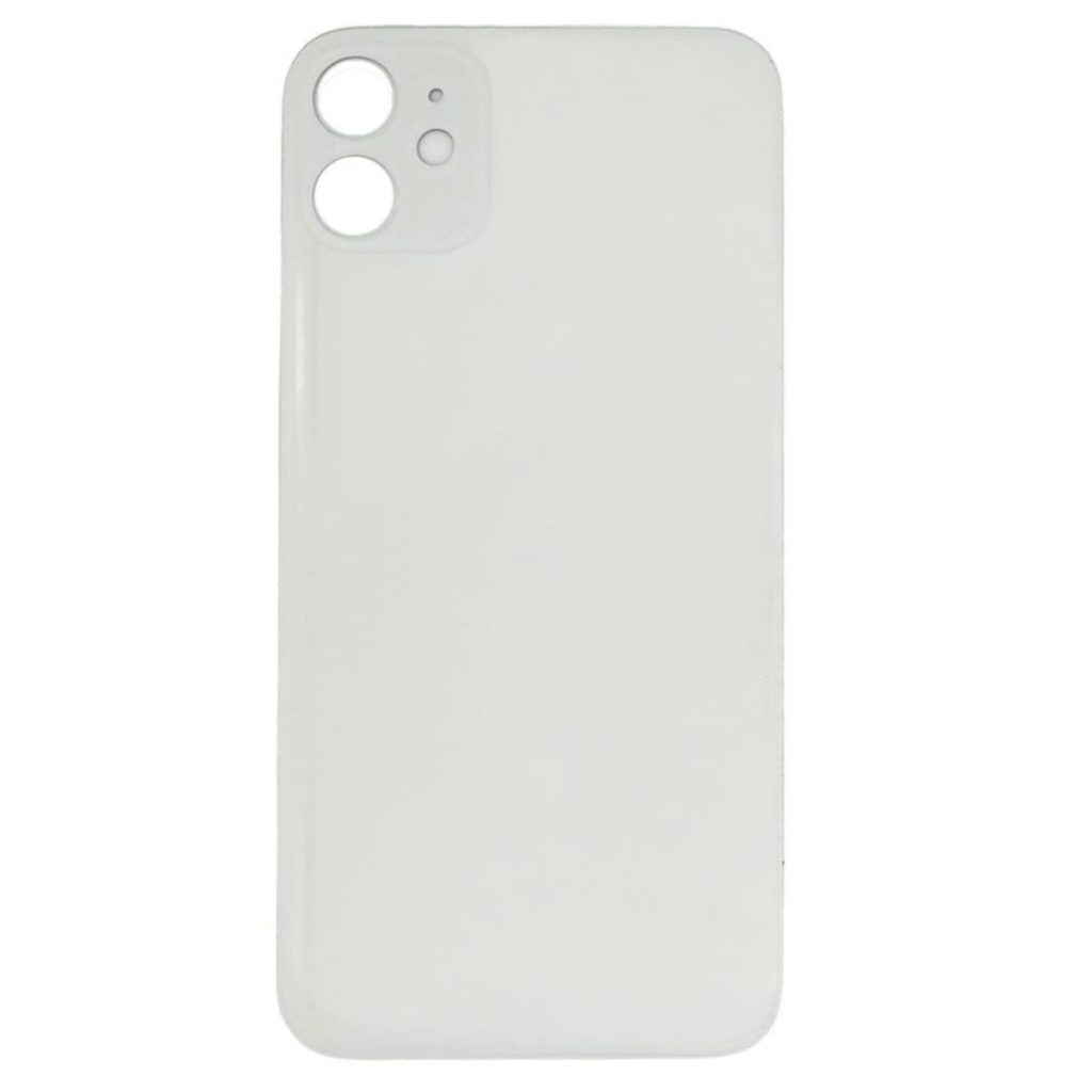 BACKGLASS WITH LARGE Camera HOLE FOR IPHONE 11 - Phoneparts