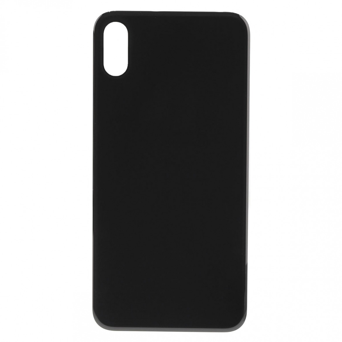 BACKGLASS WITH LARGE Camera HOLE FOR IPHONE X - Phoneparts