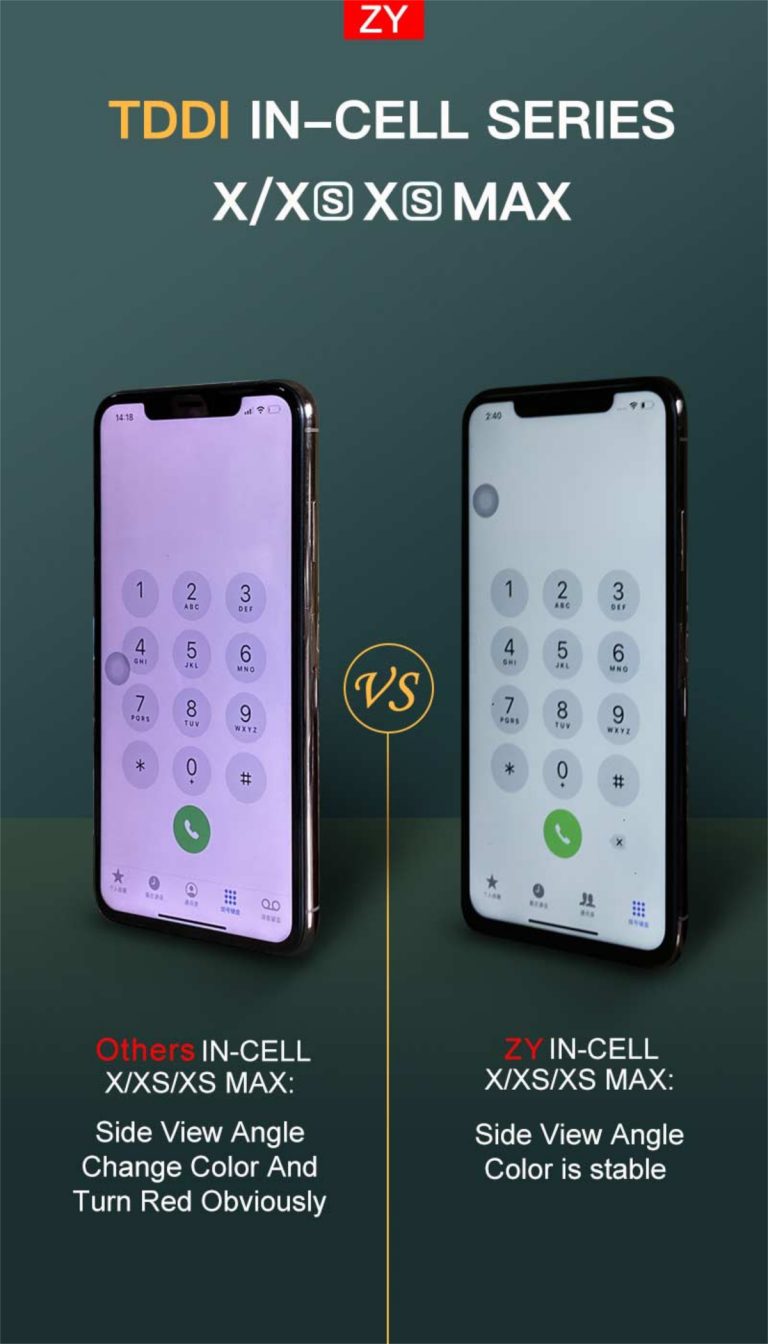Display touch iPhone XS TDDI IN-CELL LCD (ZY) - Phoneparts