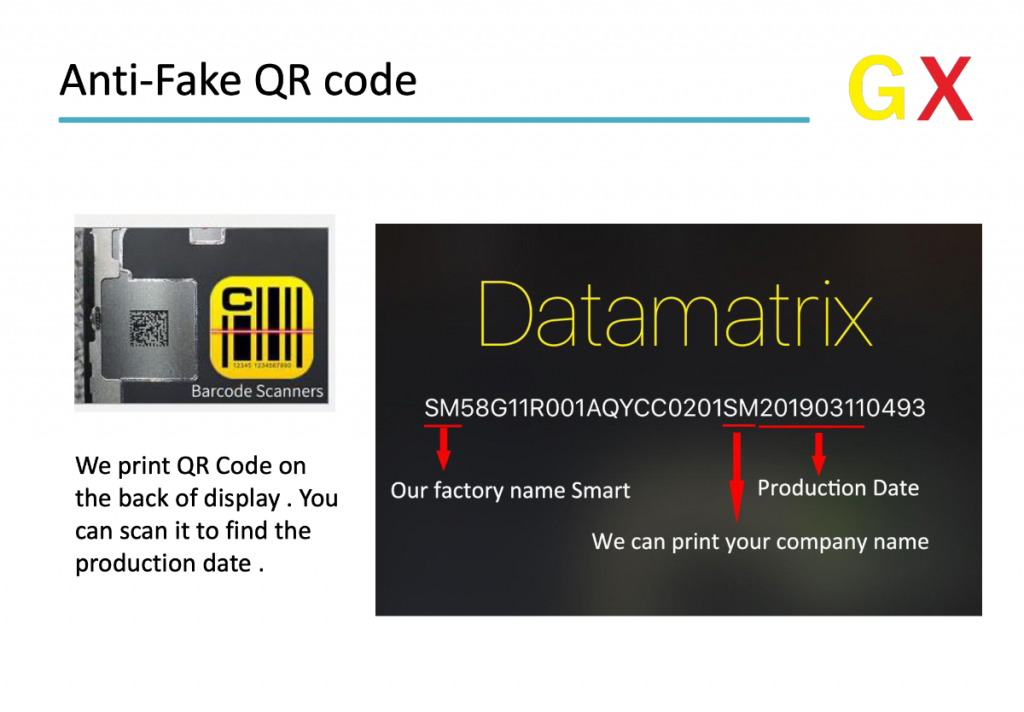 How to recognize if the GX displays you buy are truly original - Phoneparts