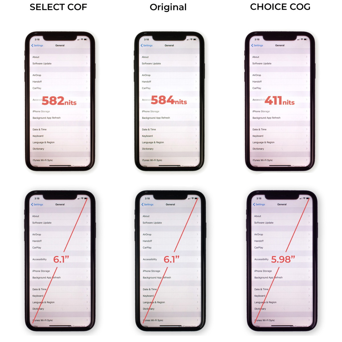 iPhone LCDs: What Are the Differences? - Phoneparts