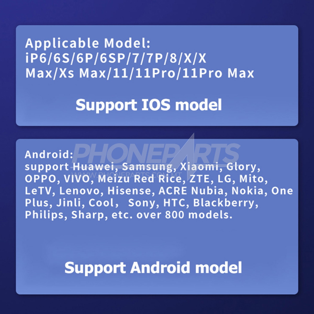 MECHANIC POWER IBOOT AD MAX IOS & ANDROID - Phoneparts