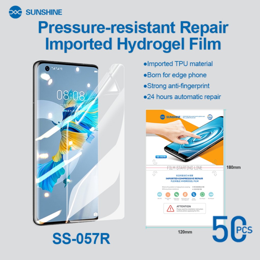 SUNSHINE SS-057R IMPORTED Compressive Repair Hydrogel FILMS (50 Pcs) - Phoneparts