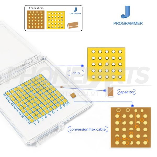 JCID FACE ID DOT MATRIX IC CHIP KIT (3PCS) For iPhone x-XS-XS Max ...