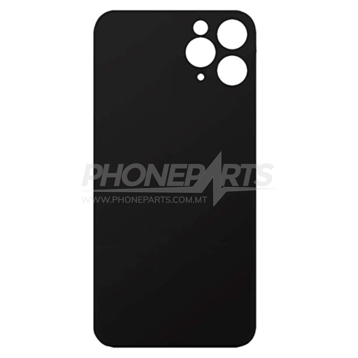 BACKGLASS WITH LARGE Camera HOLE FOR IPHONE 11 Pro - Phoneparts