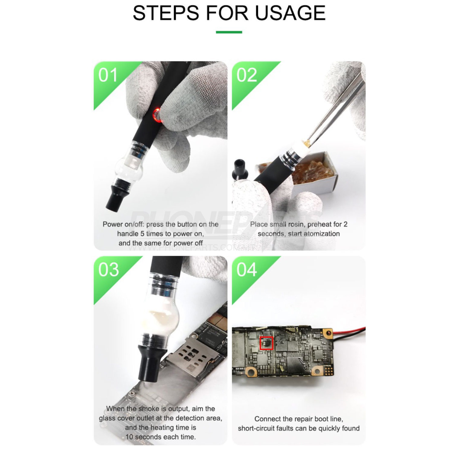 Sunshine Relife New Rosin short circuit detector RL-069A - Phoneparts