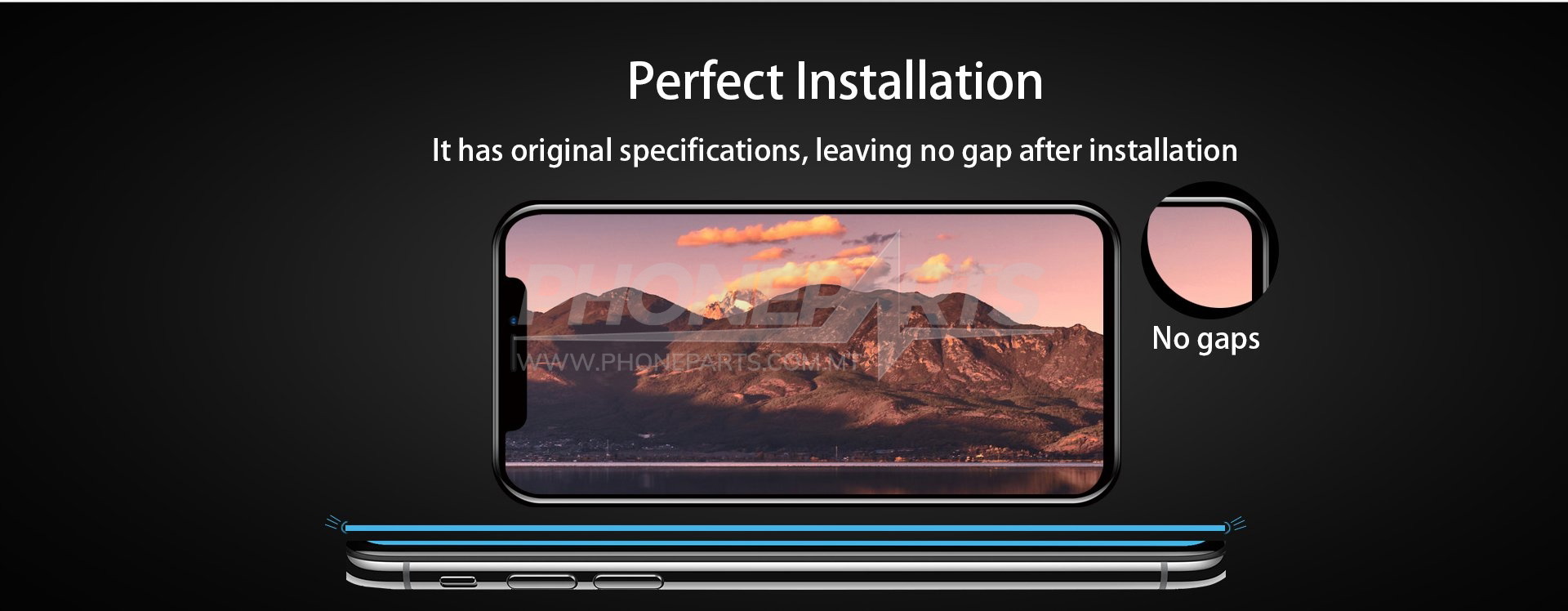 DISPLAY TOUCH IPHONE X ITRUCOLOR 3M ESR IN-CELL LCD - Phoneparts