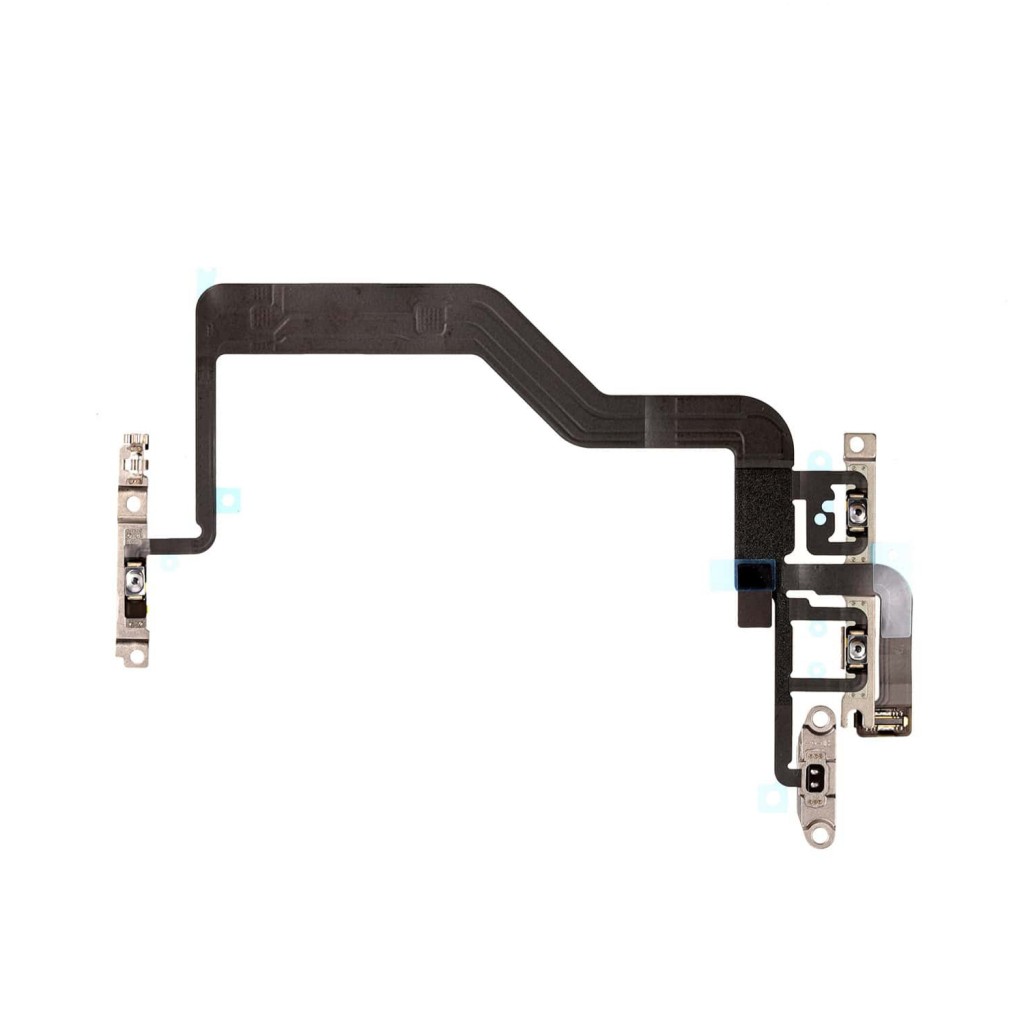 IPHONE 12 PRO POWER BUTTON FLEX CABLE WITH METAL BRACKET ASSEMBLY ...