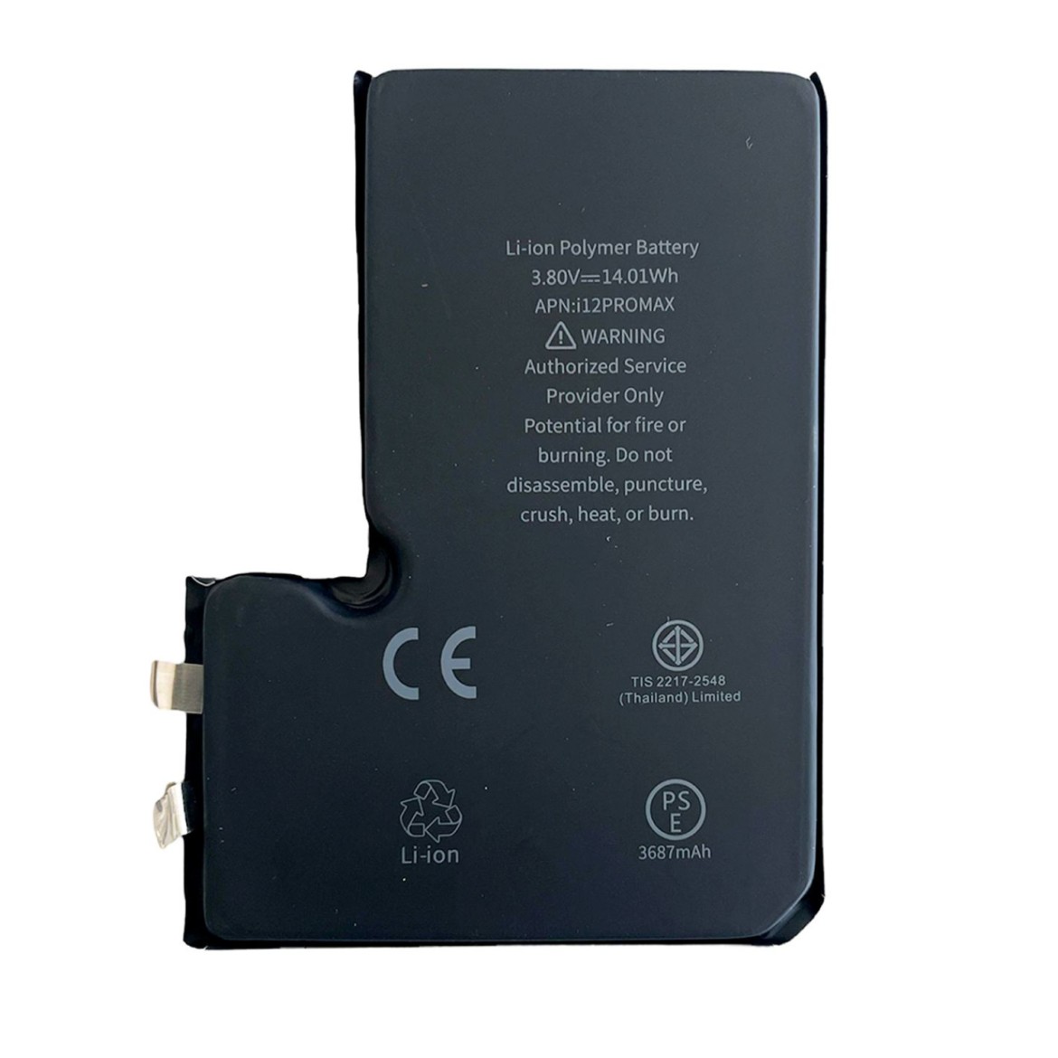 BATTERY iPhone 12 PRO MAX (NO BMS BOARD) - Phoneparts