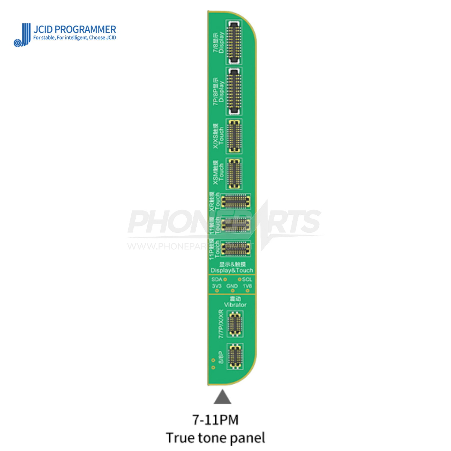 JCID TRUE TONE BOARD FOR IPHONE 7G TO 11 PM (V1SE/PRO) - Phoneparts