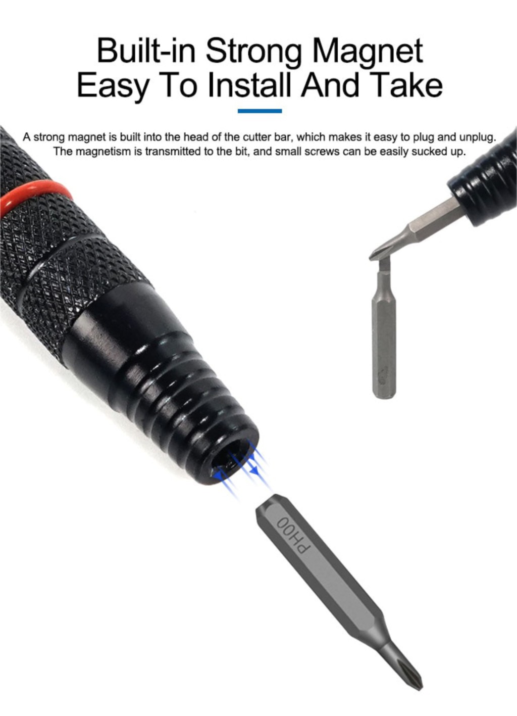 SUNSHINE SS-5119 34 in 1 S2 Alloy Steel Precision Screwdriver Set ...