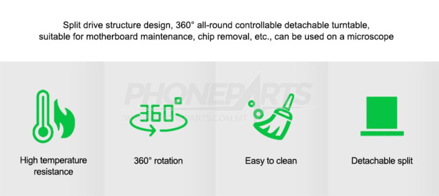 Relife Mini Rotary Motherboard/IC Holder RL-601I - Phoneparts