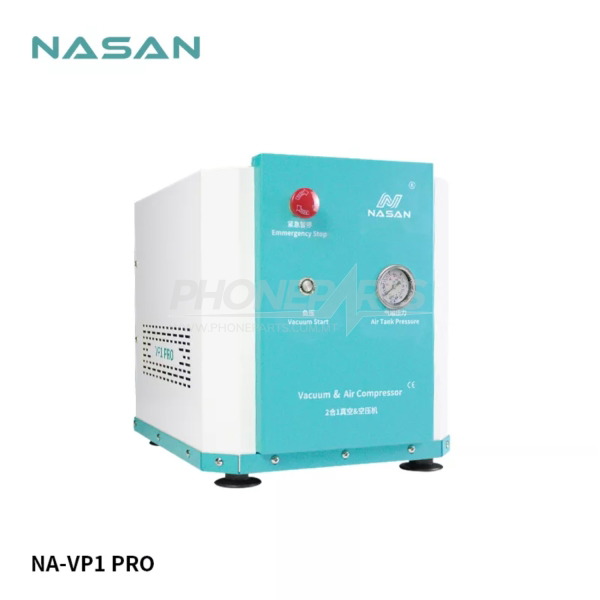 NASAN NA-VP1 PRO 2 IN 1 Large Capacity Air Compressor + Vacuum Pump ...