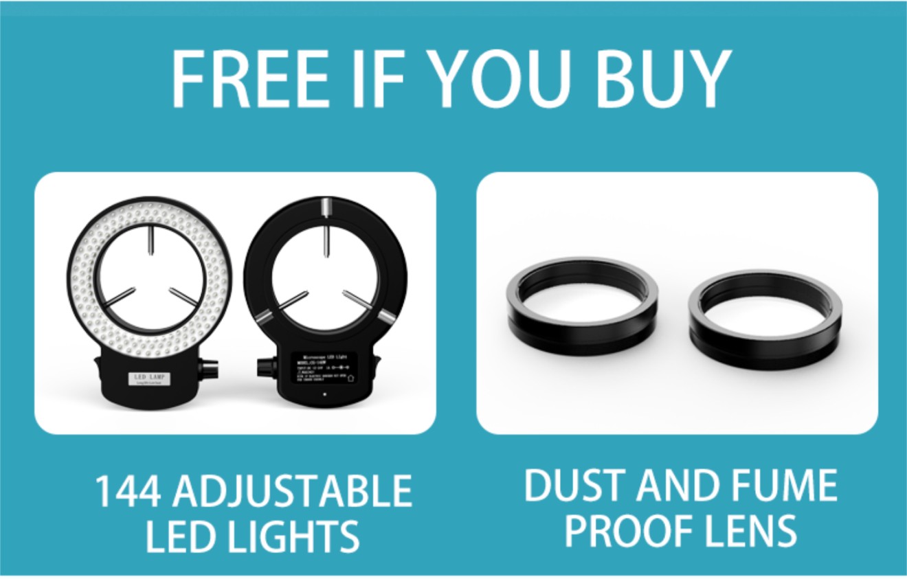 RF4 TRINOCULAR MICROSCOPE RF7050 TVP (MODEL 2024) - Phoneparts