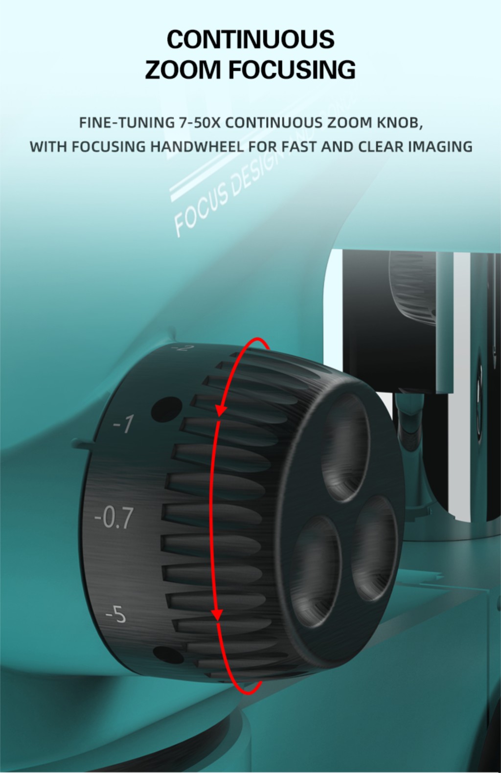 RF4 TRINOCULAR MICROSCOPE RF7050 TVP (MODEL 2024) - Phoneparts