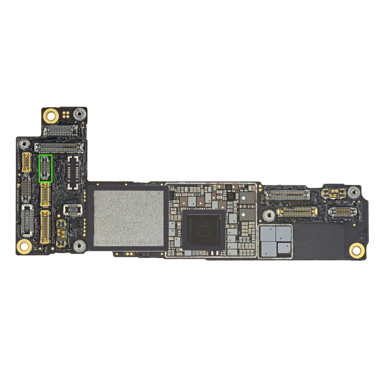 Receiver inductor light sensor connector port onboard iPhone 12 Series ...