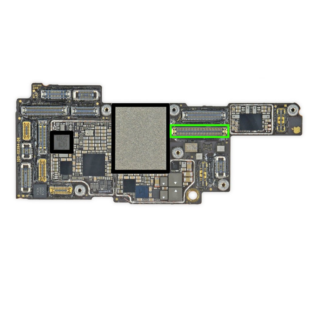 LCD digitizer connector port onboard iPhone 13 Pro - Phoneparts