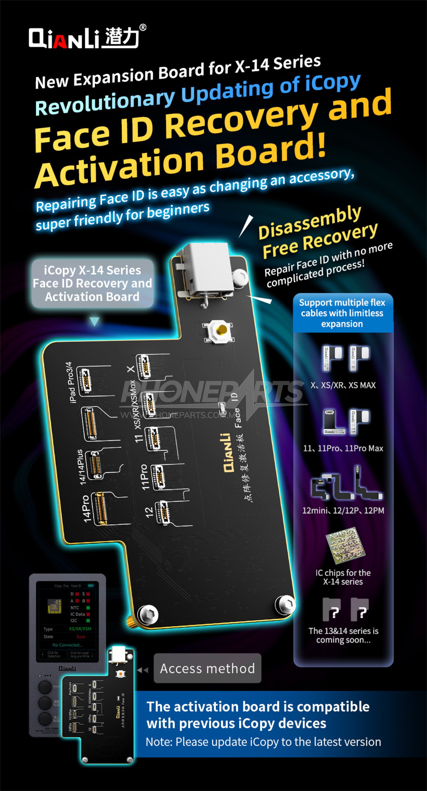 Qianli users manual for FaceID repair - Phoneparts