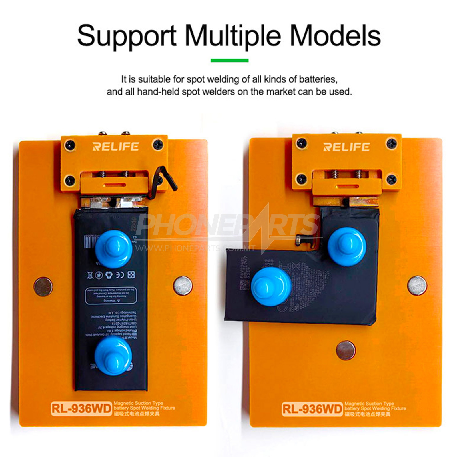 Relife magnetic spot welding fixtures for battery RL-936WD - Phoneparts