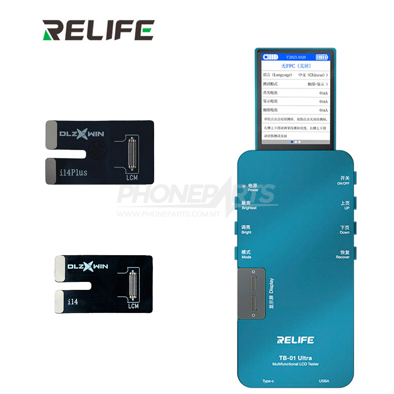 Relife TB-01 Ultra flex cable for iPhone 14 series - Phoneparts