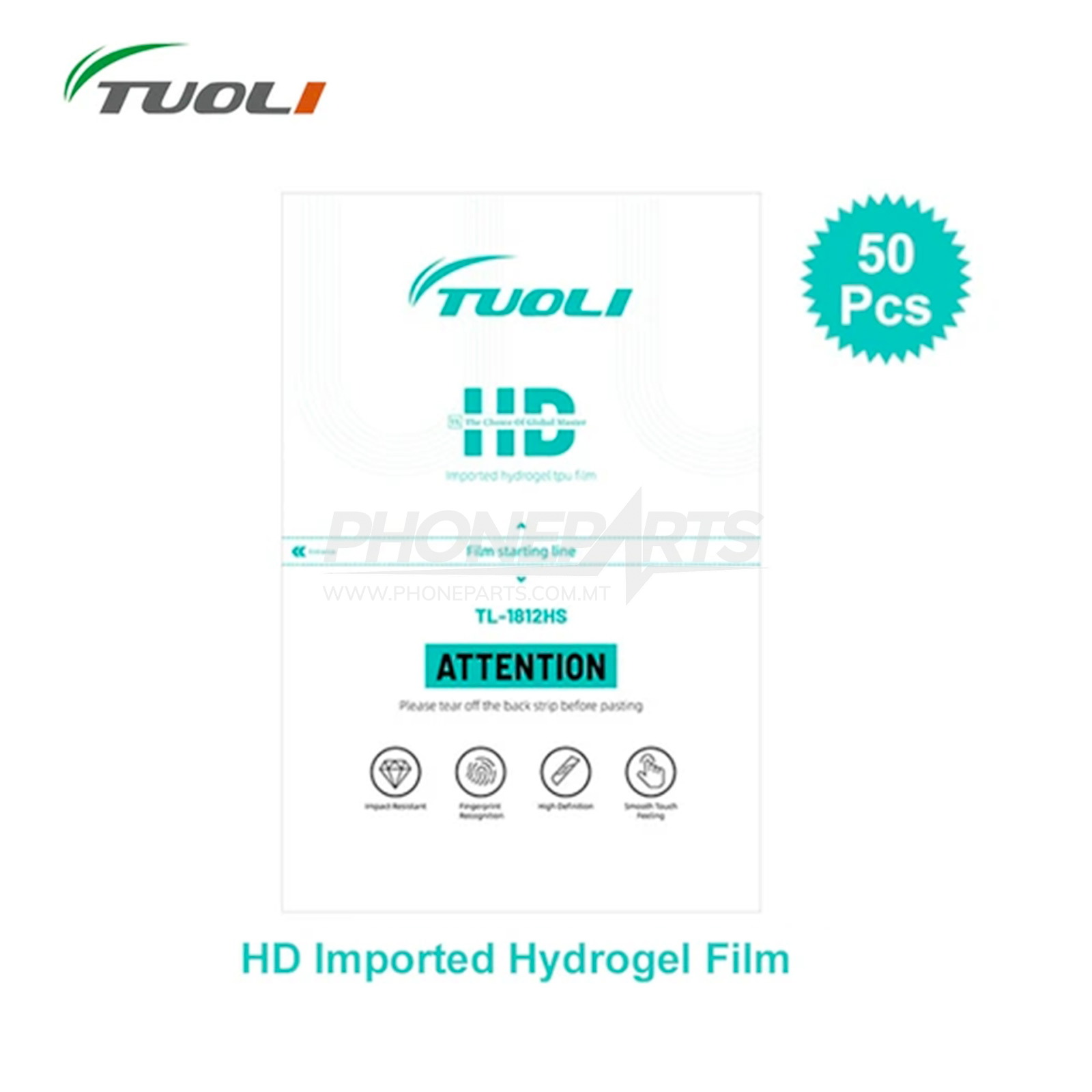 Tuoli imported hydrogel TPU film TL-1812HS - Phoneparts