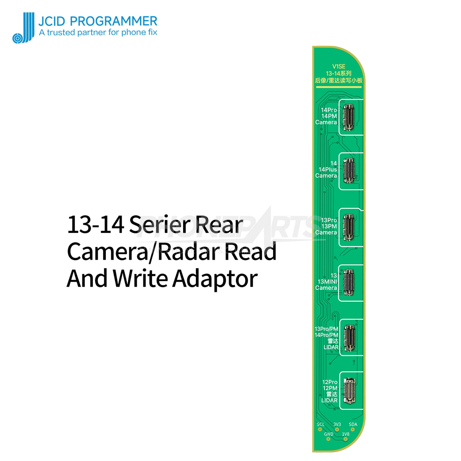JCID REAR CAMERA LIDAR R&W BOARD FOR IPHONE 12 TO 14 (V1SE/PRO ...