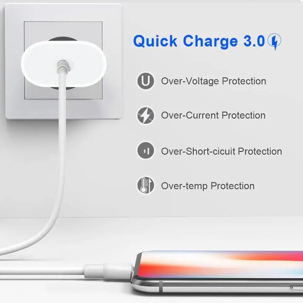 FAST CHARGER 20 WATTS TYPE-C (PD 3.0) - Phoneparts