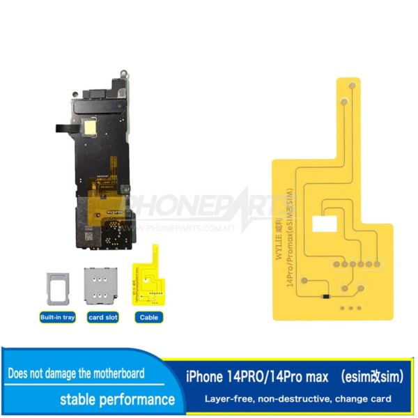 WYLIE ESIM TO DUAL SIM CARD TOOLKIT FOR IPHONE 14 PRO/14 PRO MAX ...