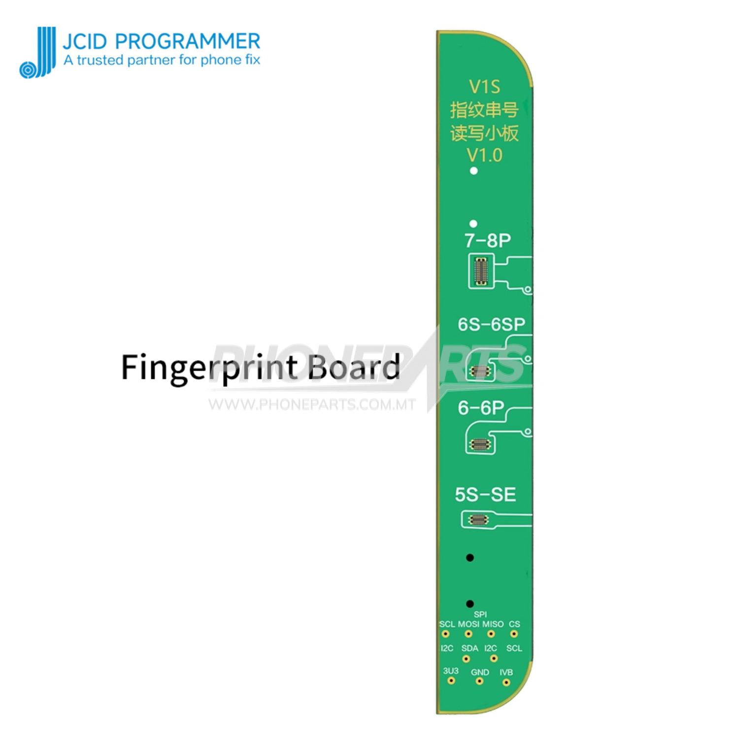 JCID FINGERPRINT REPAIR BOARD FOR IPHONE 7G TO 8P (V1SE/PRO) - Phoneparts