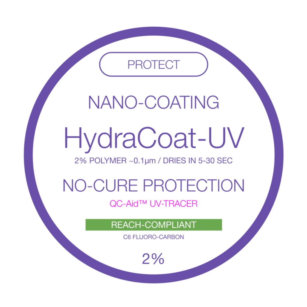 AMTECH STIRRI HYDRACOAT-UV 2% - ULTRA-THIN CONFORMAL NANO-COATING ...