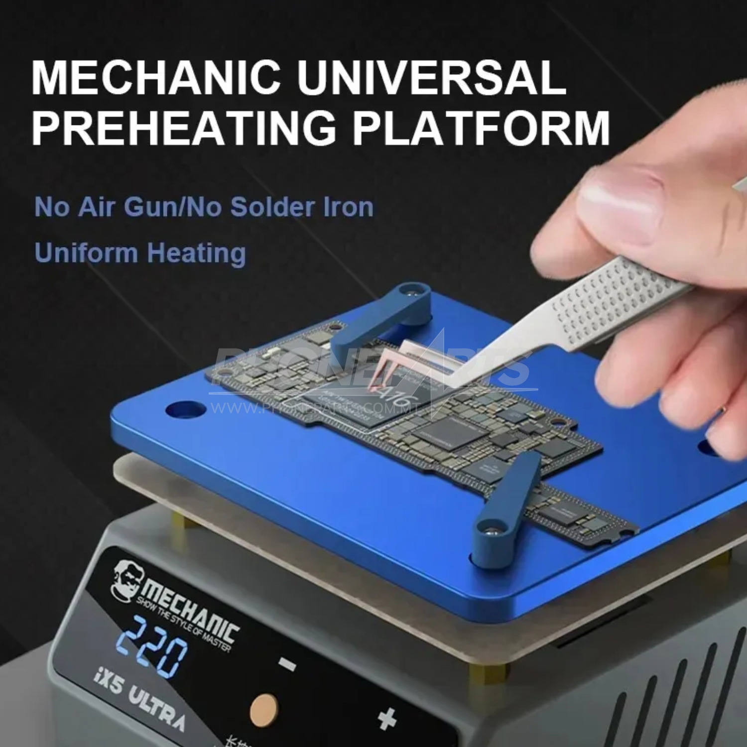 MECHANIC IX5 Ultra Universal Preheating Platform for Mobile Phone Motherboard - Phoneparts