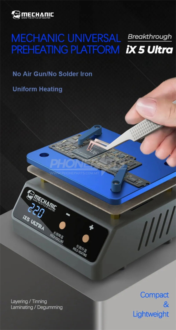 MECHANIC IX5 Ultra Universal Preheating Platform for Mobile Phone Motherboard - Phoneparts