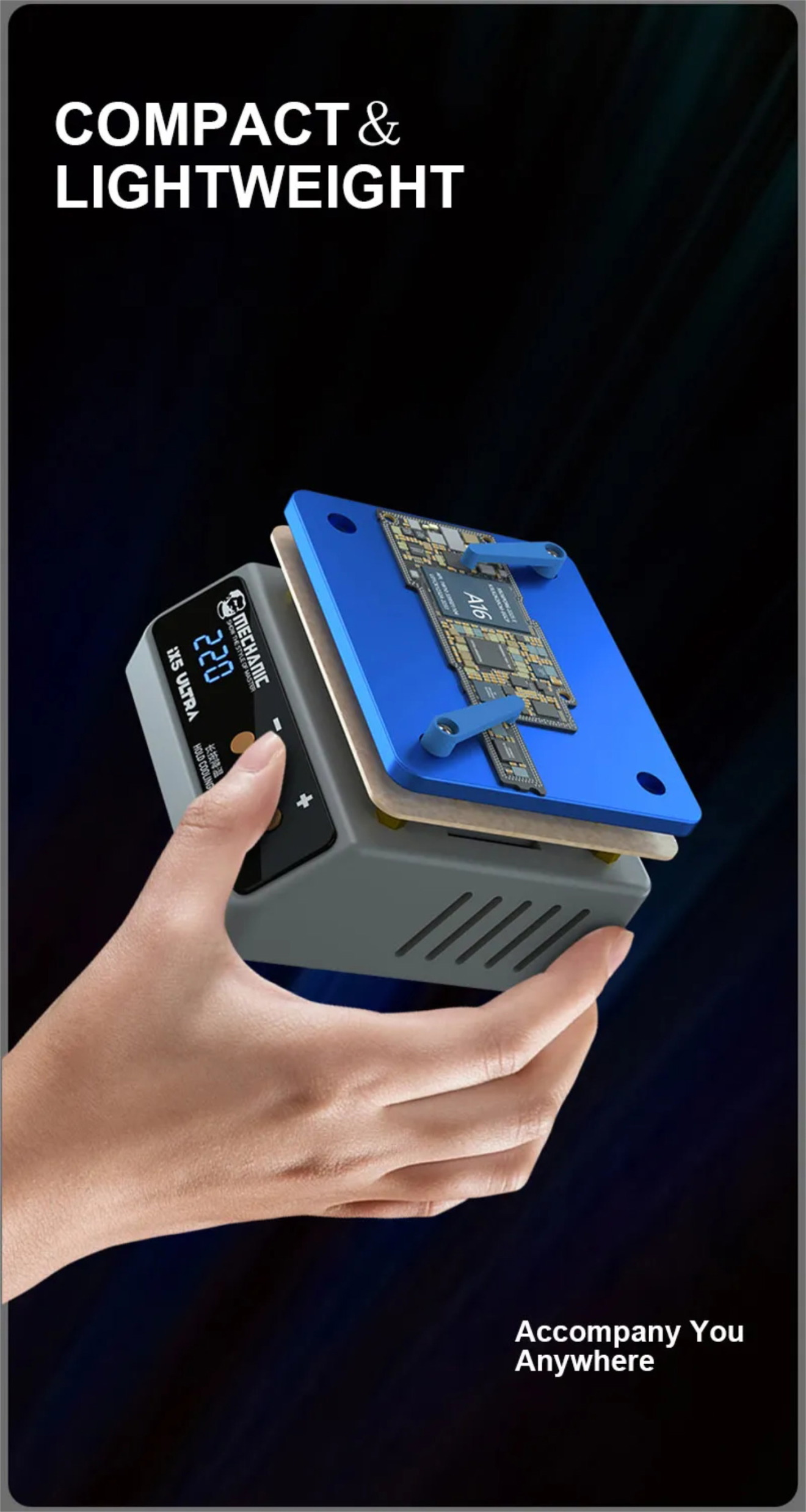 MECHANIC IX5 Ultra Universal Preheating Platform for Mobile Phone Motherboard - Phoneparts