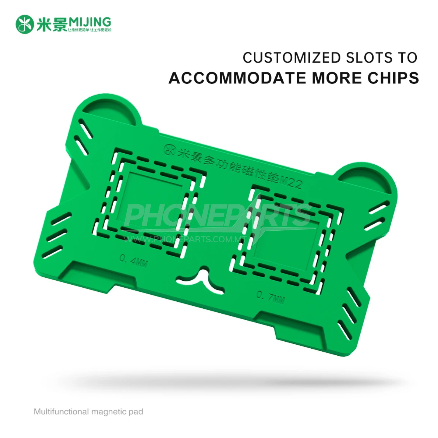 MIJING M22 UNIVERSAL BGA REBALLING MAGNETIC PAD FOR CHIP TIN PLANTING ...