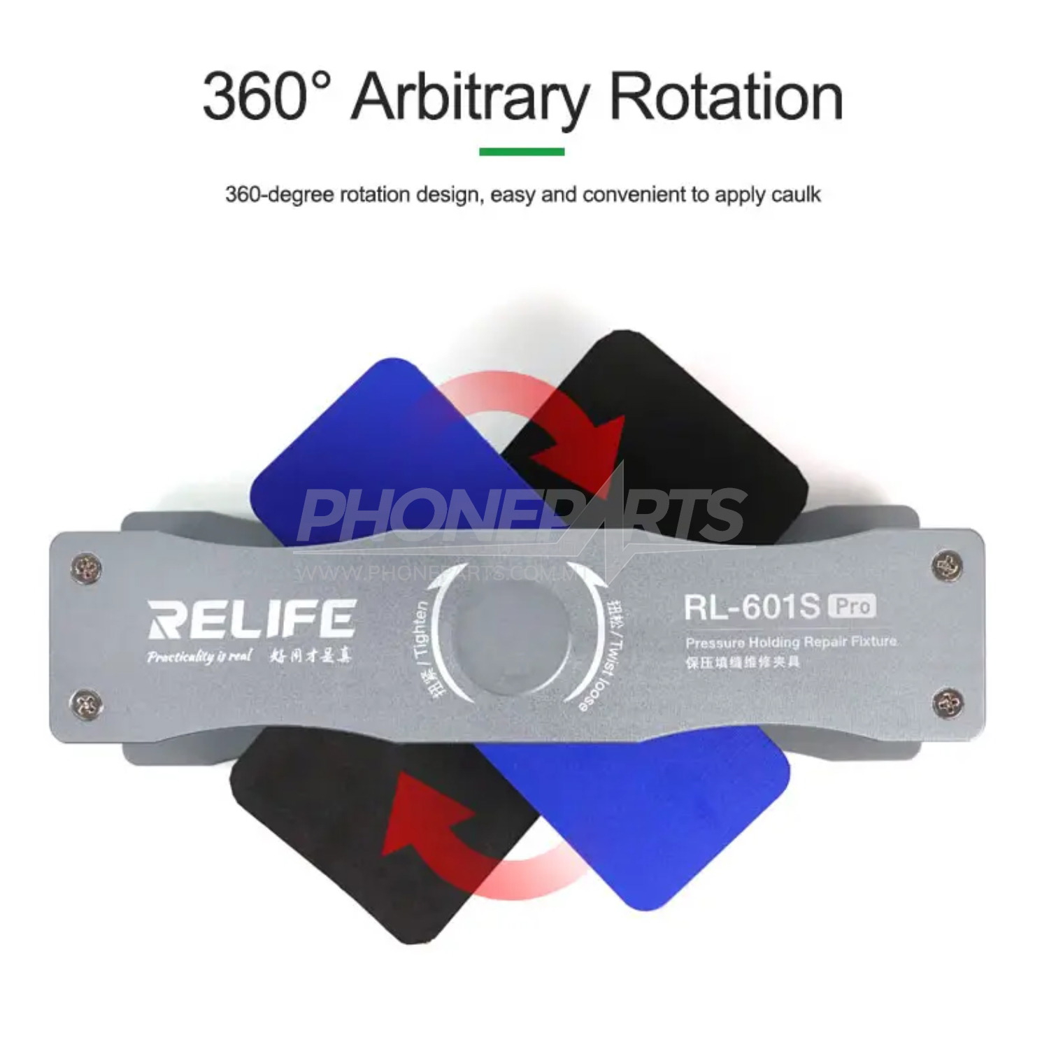 RELIFE RL-601S PRO PRESSURE HOLDING FIXTURE FOR MOBILE PHONE CURVED ...