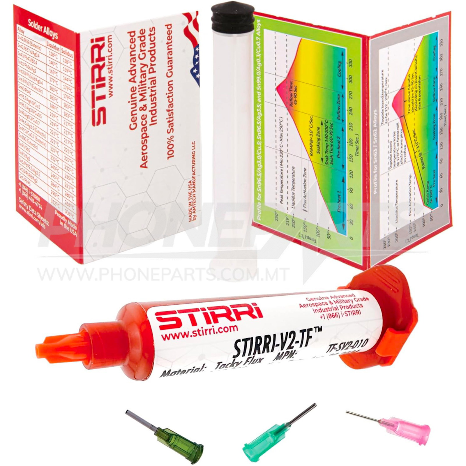 Stirri MT-HF-TF no-clean halogen-free synthetic soldering tacky paste ...