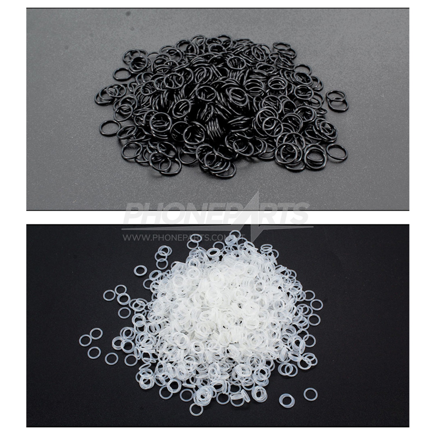 BACK CAMERA LENS RING GASKET FOR IPHONE X-15 PRO MAX (10PCS) - Phoneparts