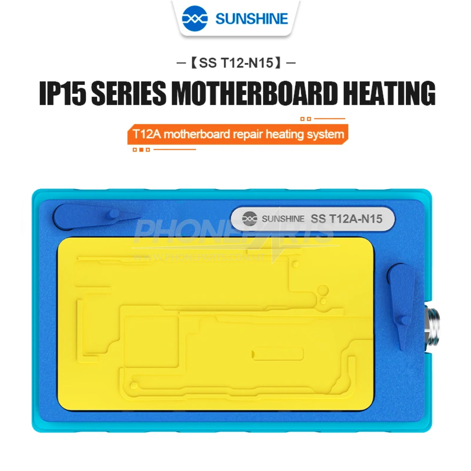SUNSHINE SS-T12A MOTHERBOARD HEATING STATION FOR IPHONE 15 SERIES ...