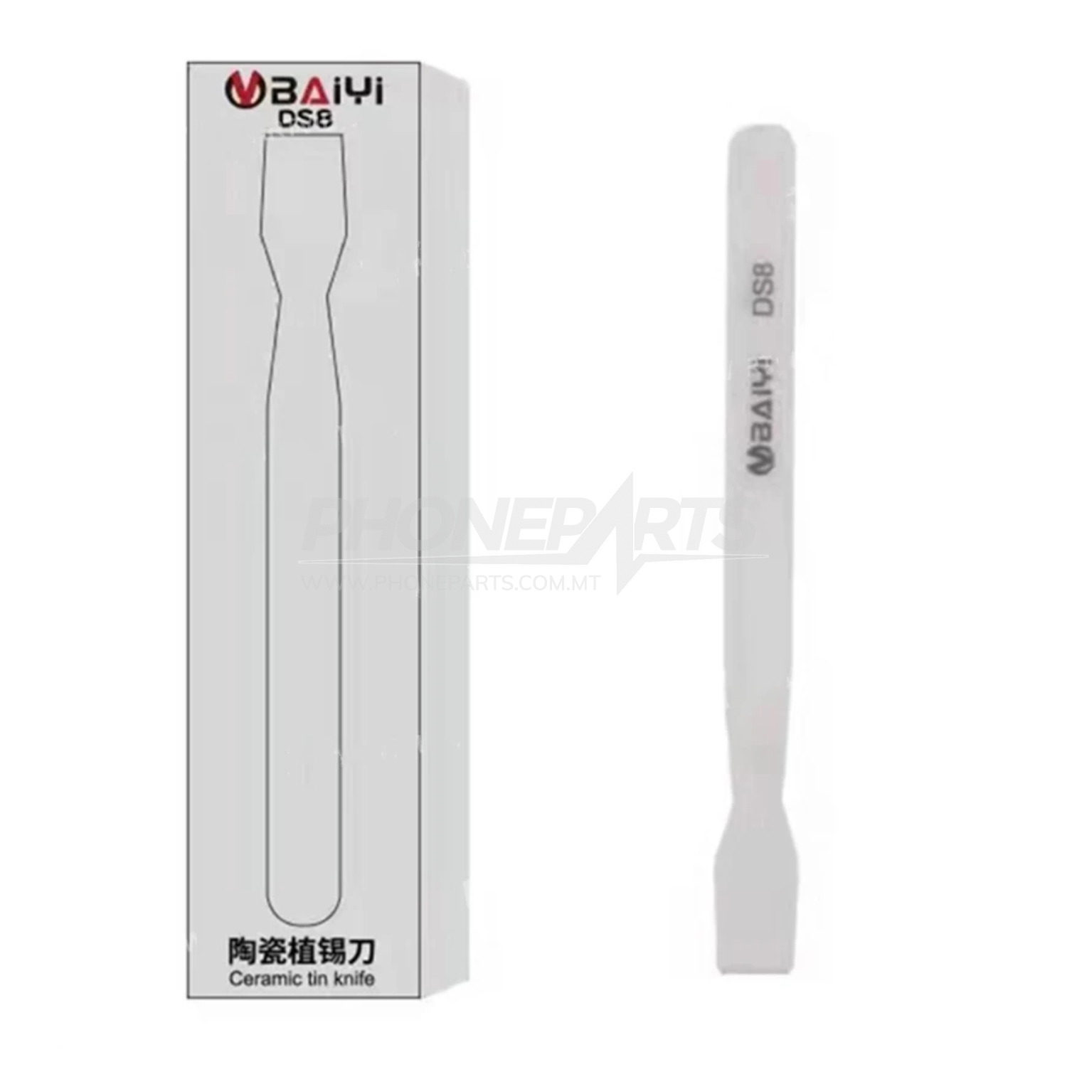Baiyi DS8 Multifunctional BGA Ceramic Tin Scraper (Anti-static Anti-magnetic - Phoneparts